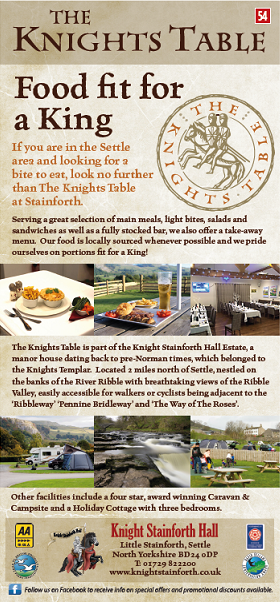 Visit Settle - The Knights Table at Little Stainforth, near Settle in ...