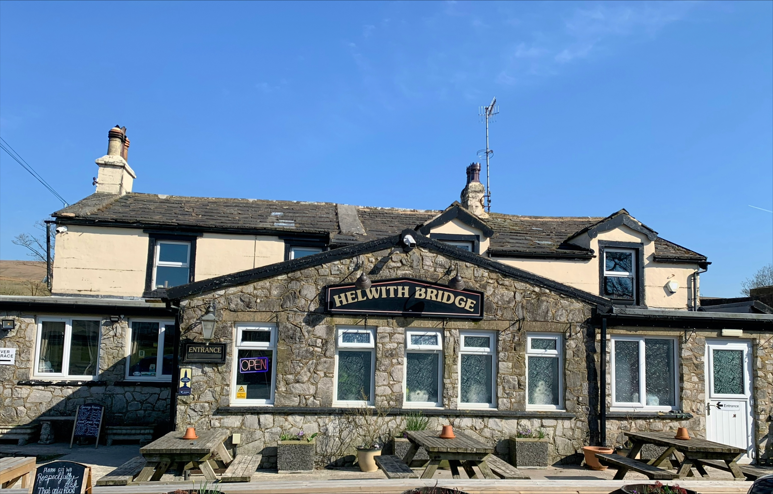 Visit Settle - The Helwith Bridge Inn in the Yorkshire Dales