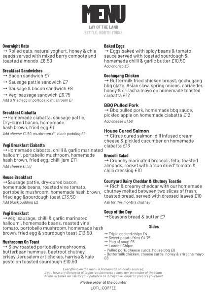 Visit Settle - Lay of the Land - Cafe & Coffee Shop