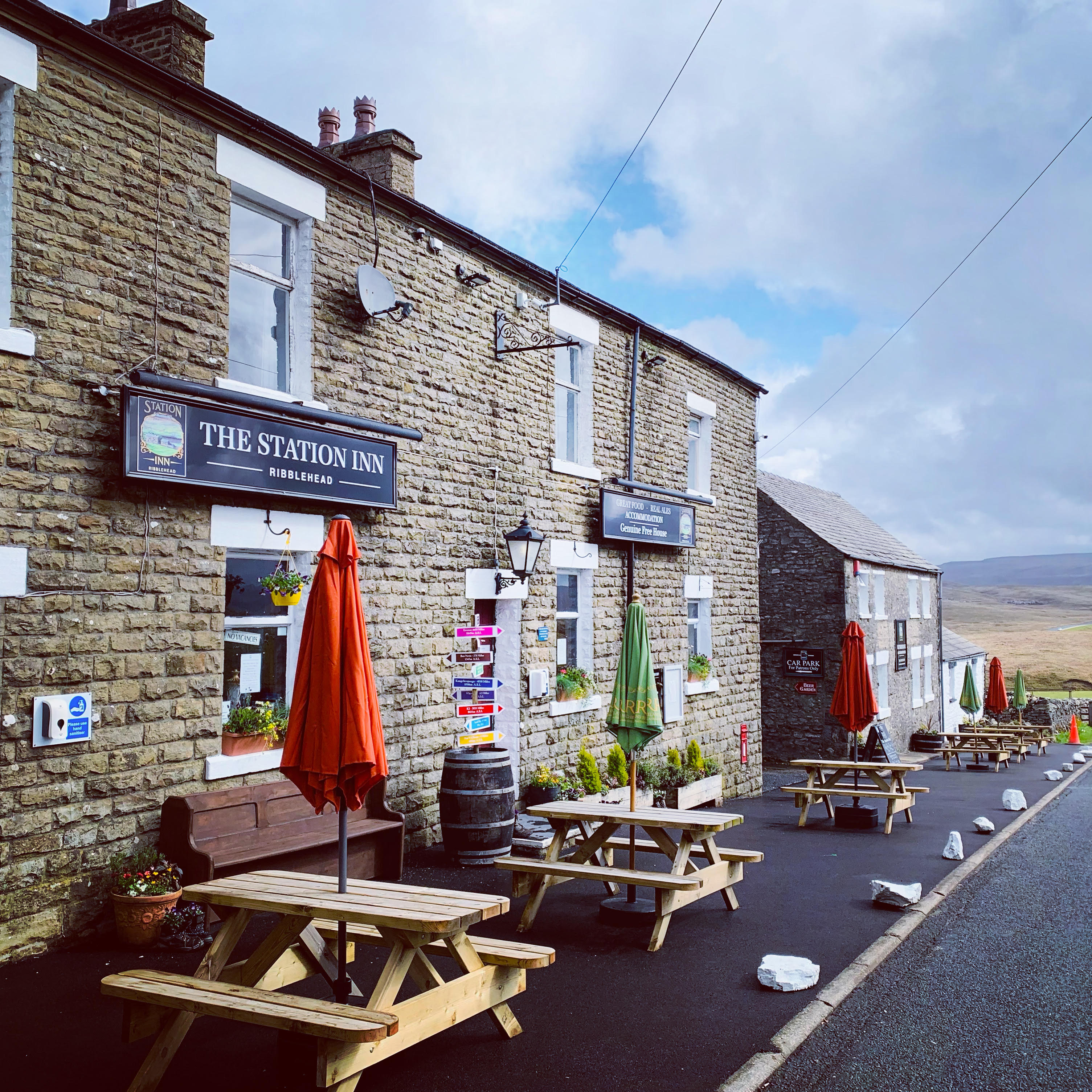 Visit Settle - The Station Inn at Ribblehead in the Yorkshire Dales